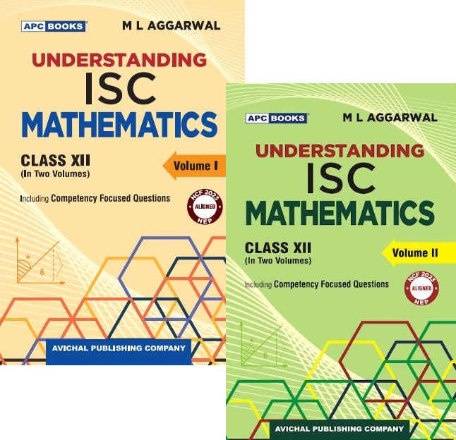 APC Understanding ISC Mathematics Class 12th Volume 1 And 2 Including ...
