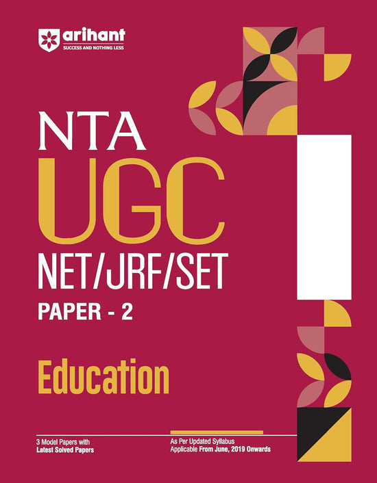 Arihant NTA UGC NET JRF SET PAPER 2 Education As per Updated Syllabus ...