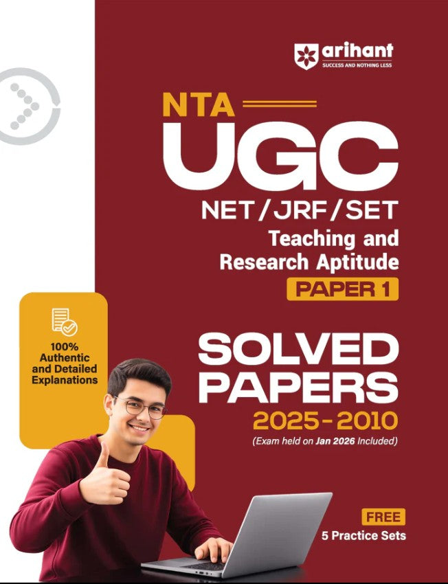 Arihant NTA UGC NET JRF SET Paper 1 Teaching and Research Aptitude ...