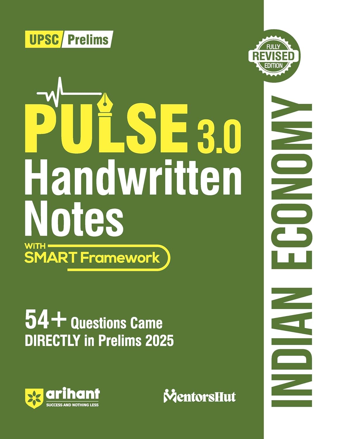Arihant PULSE 3.0 Handwritten Notes Indian Economy Fully Revised ...
