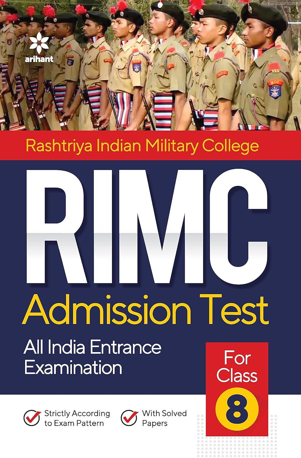 Arihant Rashtriya Indian Military College RIMC Class 8 Study Guide ...