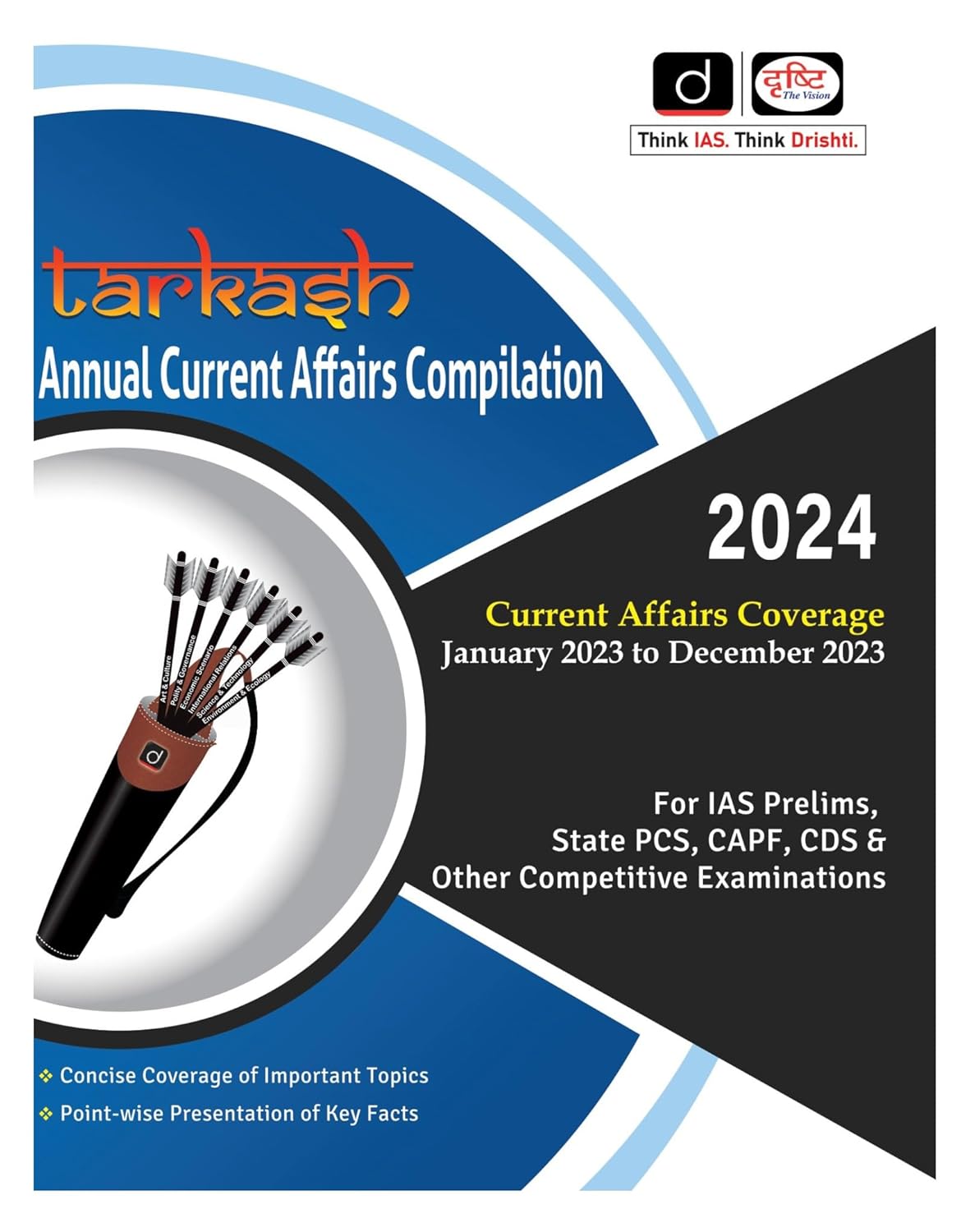 Drishti Tarkash Annual Current Affairs Compilation 2024 January 2023 ...