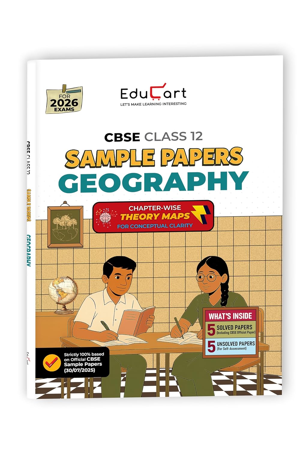 EduCart CBSE 2025 2026 Class 12 Geography Sample Papers Step By Step ...