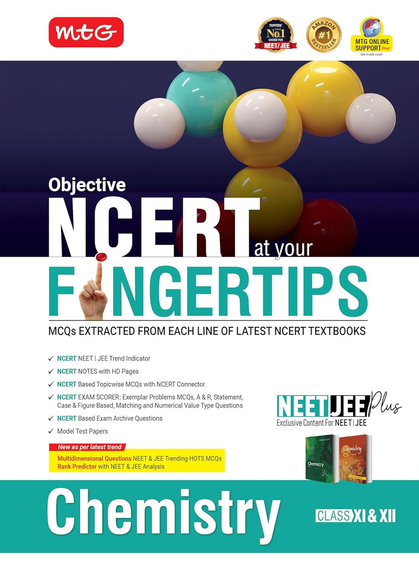 MTG Objective NCERT at your FINGERTIPS Chemistry for Class 11 and 12 ...