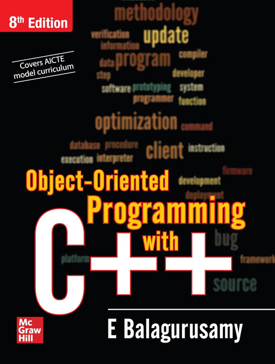 McGraw Hill Object Oriented Programming with C++ By E Balagurusamy 8th ...