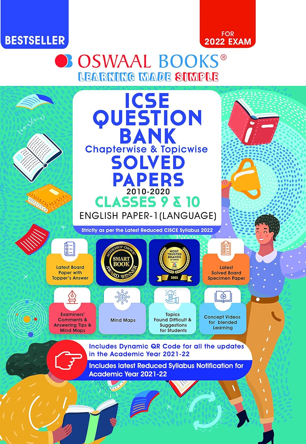 Oswaal ICSE Question Bank Class 10 English Paper-1 Language Book ...