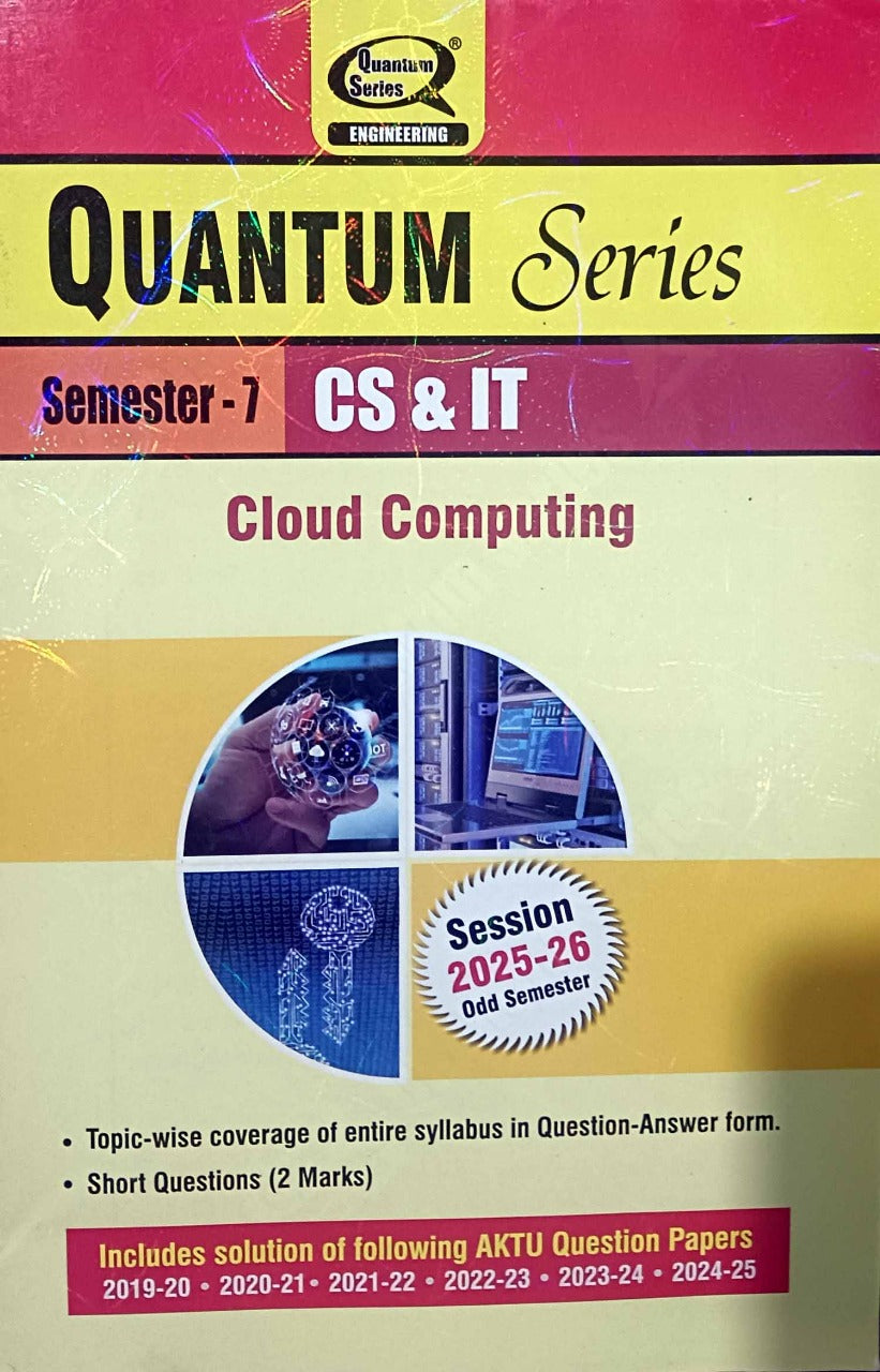 Quantum Series Cloud Computing 2026 BCS071 AKTU B.Tech Semester 7 ...