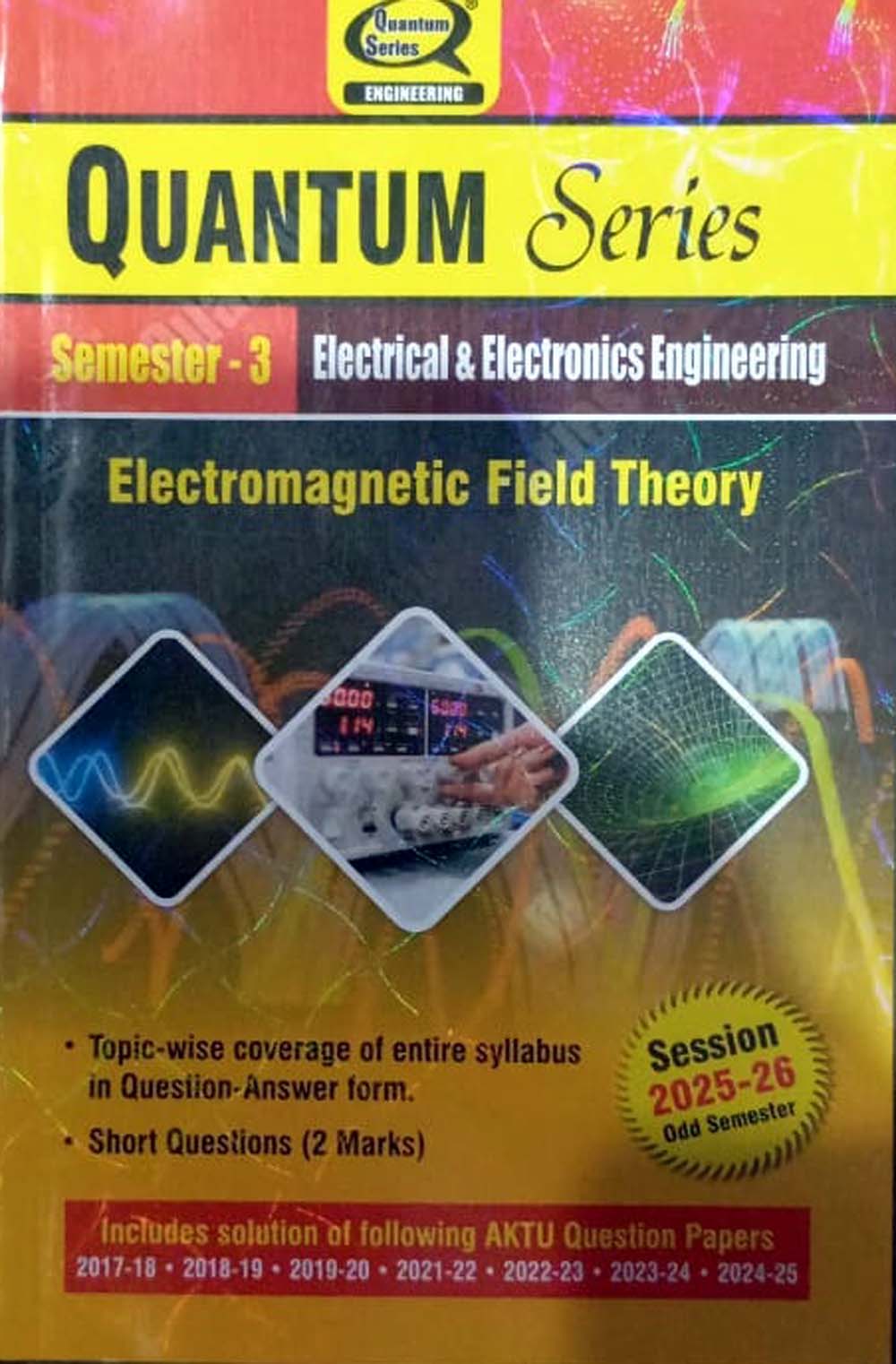 Quantum Series Electromagnetic Field Theory 2026 AKTU B.Tech – Vikas ...
