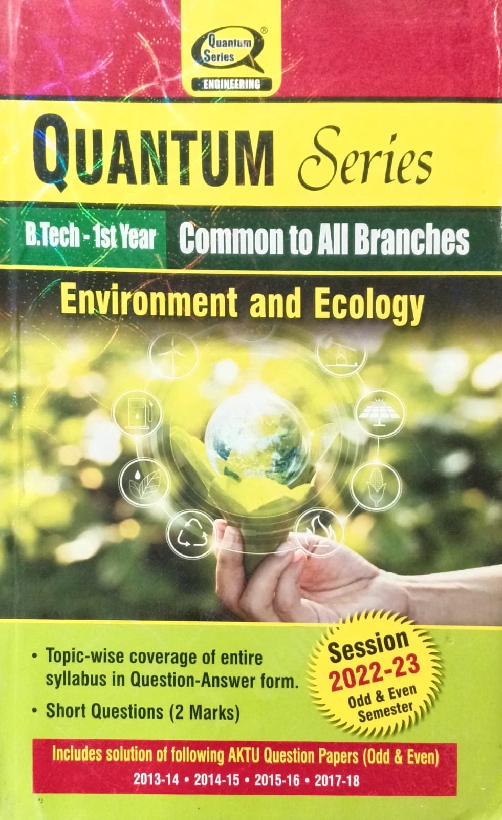 Quantum Series Environment and Ecology BAS104/BAS204 AKTU BTech – Vikas ...