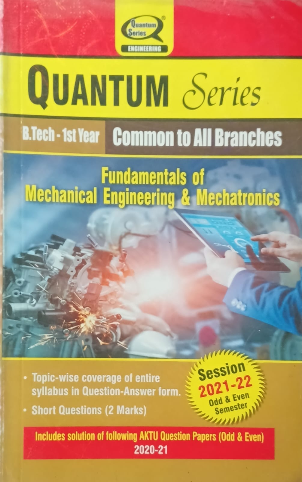 Quantum Series Fundamentals of Mechanical Engineering and Mechatronics – Vikas Book Depo