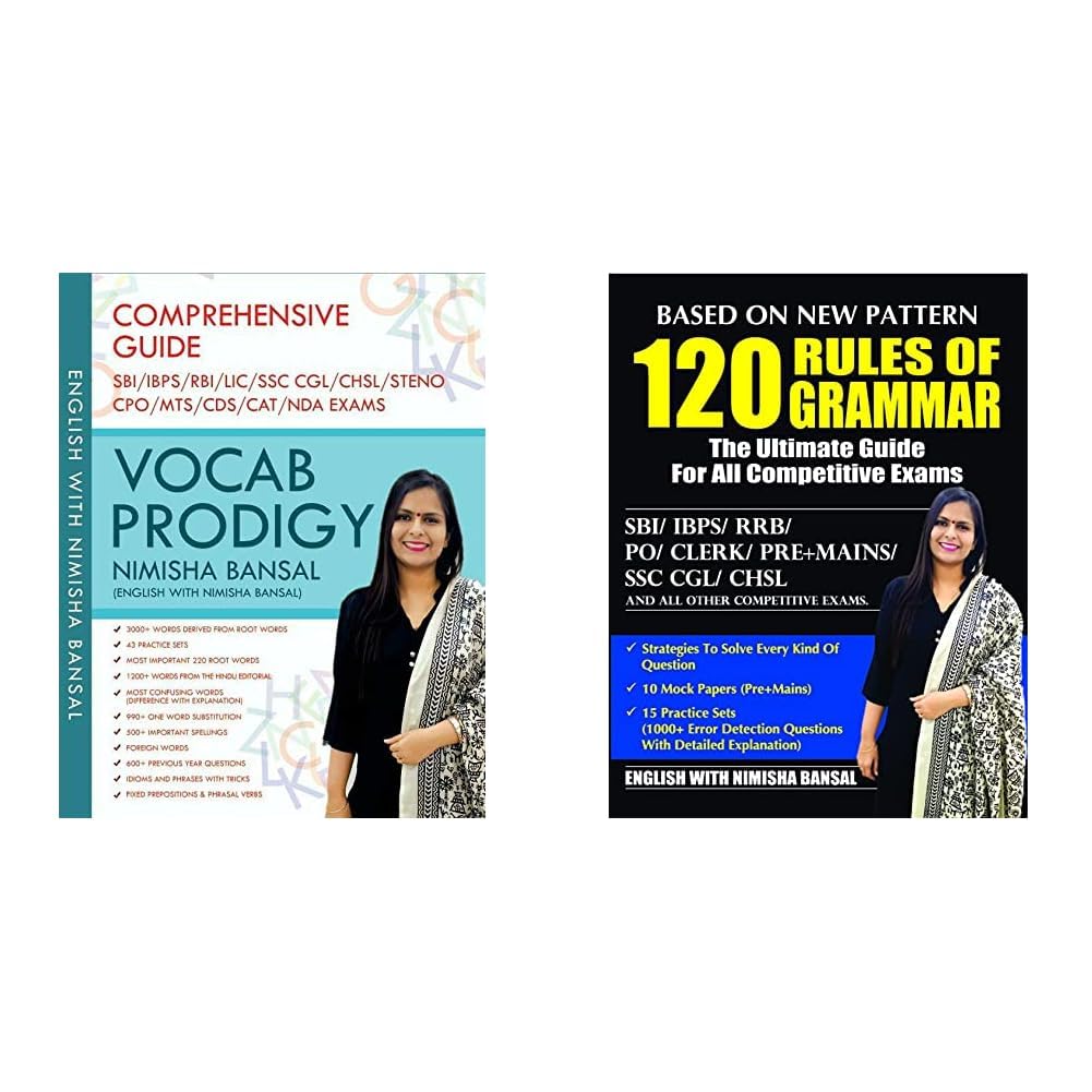 Vocab Prodigy English With Nimisha Bansal And 120 Rules Of Grammar The ...