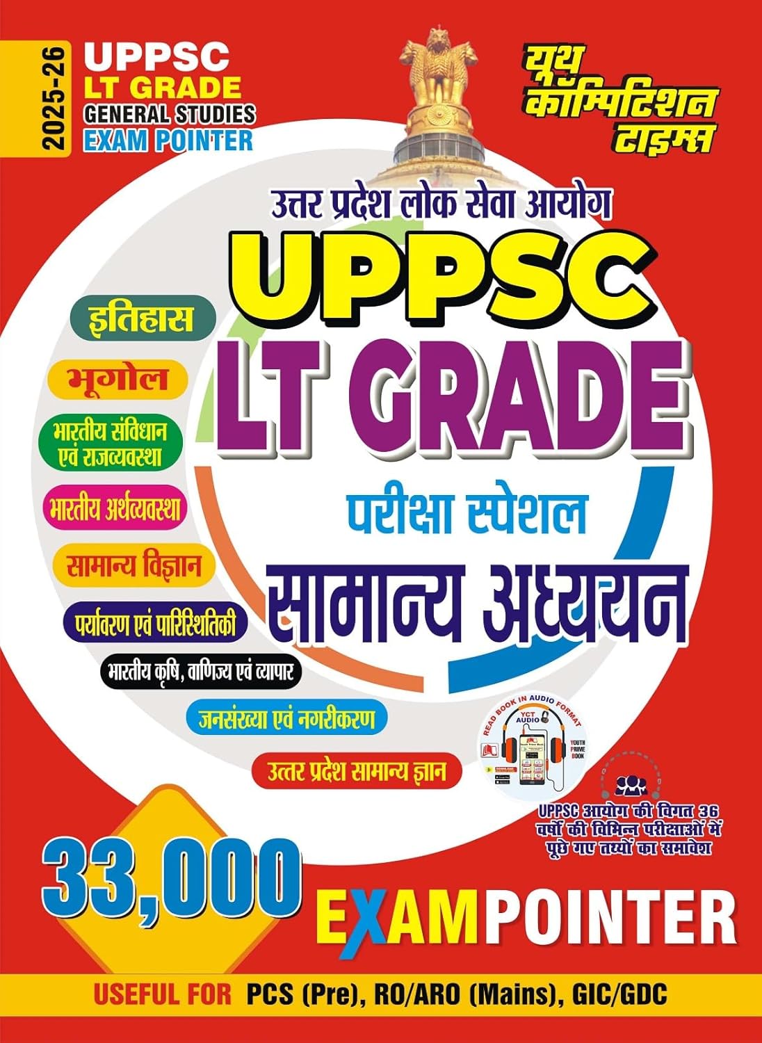 Youth UPPSC LT Grade General Studies 33000+ Exam Pointer Practice ...